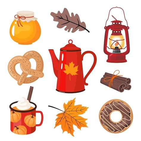 Premium Vector Autumn Elements