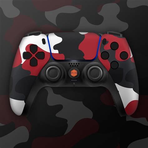 Mnr Ps5 Dualsense Modded Controller Geen Stickdrift Hall Effect Camo Bol