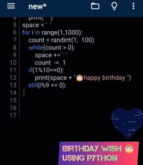 Happy Birthday Wish Using Python 🎂 Learn Coding Free In Easy Way Short Videos On Coding