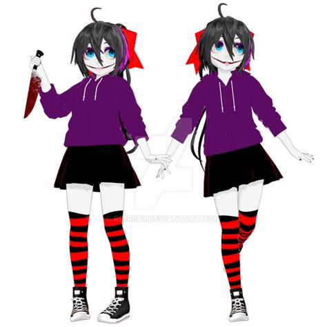 Mmd Chibi Nina The Killer By Riariirii On Deviantart