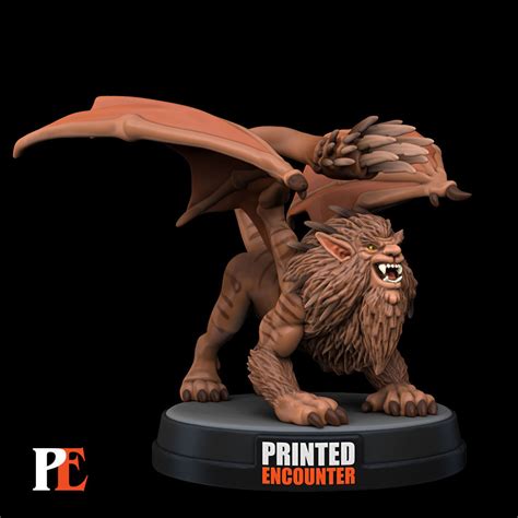 🎲 Manticore・free 3d File For ・cults