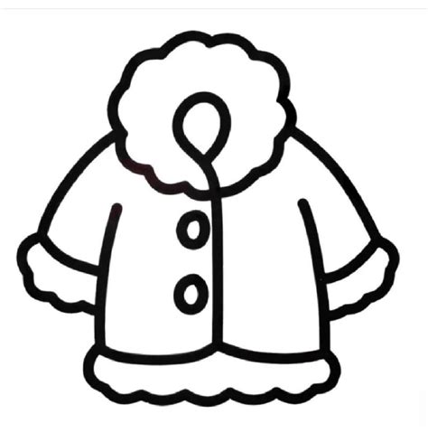 幼儿简笔画冬天衣服怎么画简单（高清12张） 简笔画图片大全