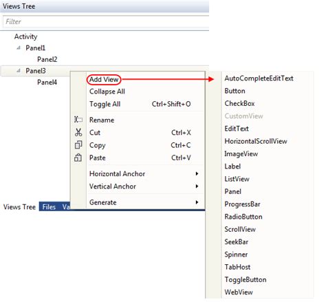 Visual Designer Sub Menu Add View B4x Programming Forum