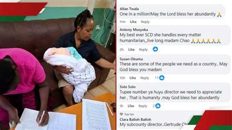 Kibwezi Tsc Sub County Director Warms Hearts After Helping Intern Fill Employment Form In