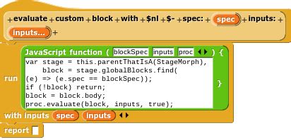 Custom Block Menu Snap Editor Snap Forum