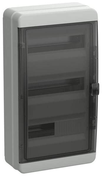 Корпус пластиковый КМПн-36 IP65 черн. прозр. дверь TEKFOR IEK TF5-KP72 ...