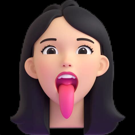 Teen Girl Sticking Out Her Tongue Emoji Ai Emoji Generator