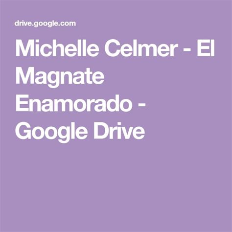 Michelle Celmer El Magnate Enamorado