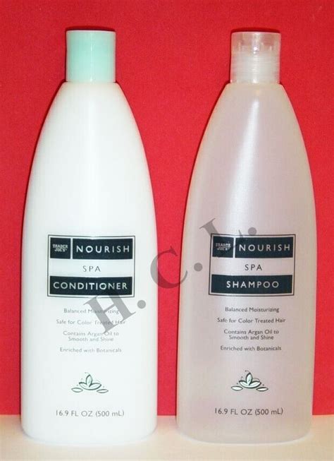 Trader Joes Nourish Spa Shampoo Conditioner 2 X 169 Fl Oz 500