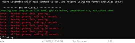 Api Bad Gateway Issue Stuck In Thinking · Issue 2068 · Significant Gravitasautogpt · Github