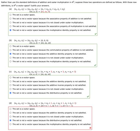 solved rather than use the standard definitions of addition