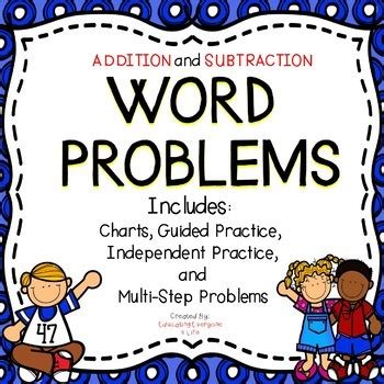 Word Problems Word Problems Addition Words Subtraction Word Problems