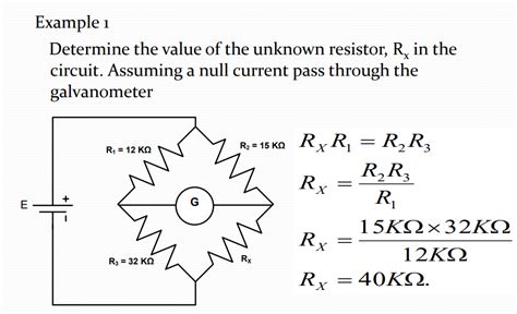Solved Example Determine The Value Of The Unknown Chegg
