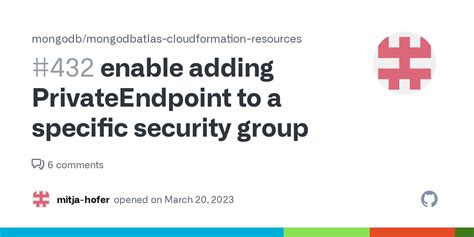 Enable Adding Privateendpoint To A Specific Security Group · Issue 432