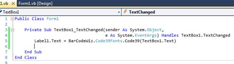 Barcodes In Vbnet Winforms Barcodewiz