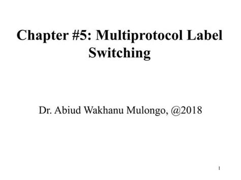 Link State Routing Protocol Ppt
