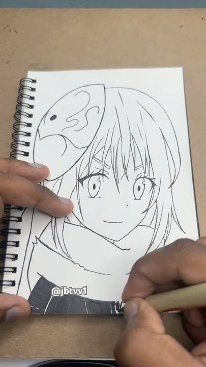 Drawing Rimuru Tempest [the Time I Got Reincarnated As A Slime] Anime