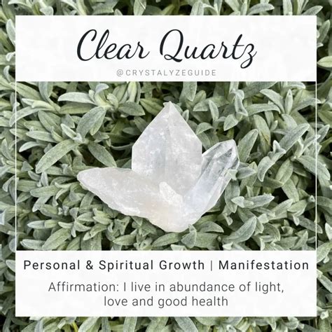Clear Quartz Meaning Properties And Chakras Crystals For Manifestation