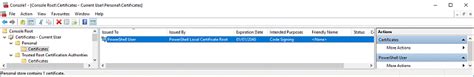 How To Sign Powershell Profile W Self Signed Certificate Solved Windows 10 Forums
