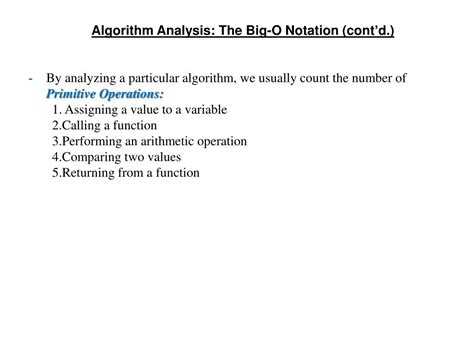 Ppt Algorithm Analysis Time Complexity Powerpoint Presentation
