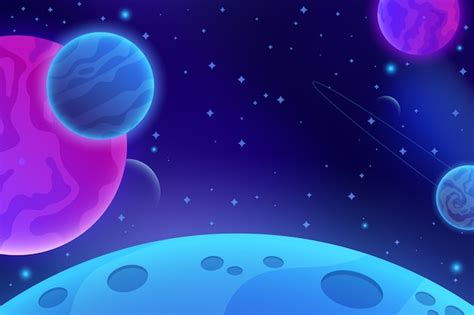 Free Animated Space Background Vectors And Illustrations For Free Download