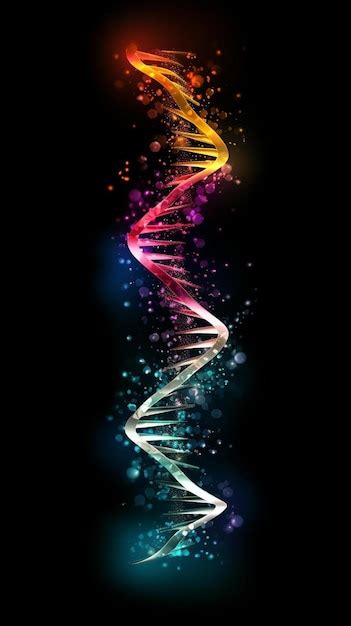 premium ai image big genomic data visualization dn