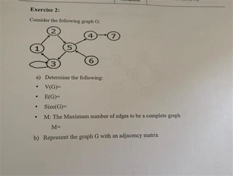 Solved Assignment 4 Graphs Exercise 1 What Are Dfs Und Bfs