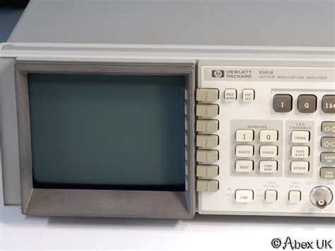 Hp Agilent 8981b 350mhz Vector Modulation Analyser