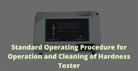 Sop For Tablet Hardness Testing At Terry Greene Blog