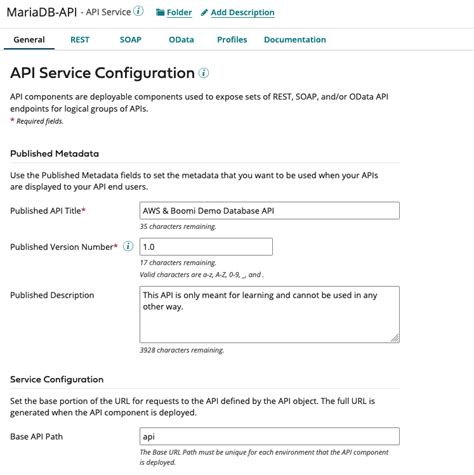 build an api using aws api gateway and dell boomi — step 1