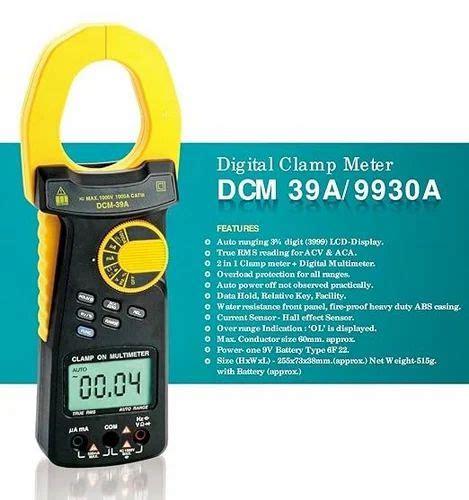 Digital Clamp Meter At Best Price In New Delhi By Kalika Electricals And Electronics Id