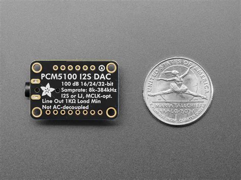 Adafruit Pcm5100 I2s Dac With Line Level Output 100db Snr Id 6251 Adafruit Industries