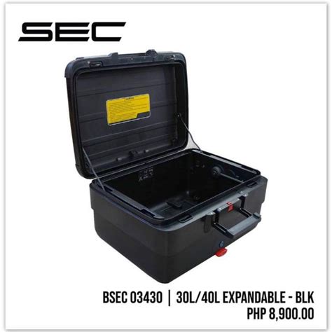 Sec Expandable 30 40l Topbox Shopee Philippines