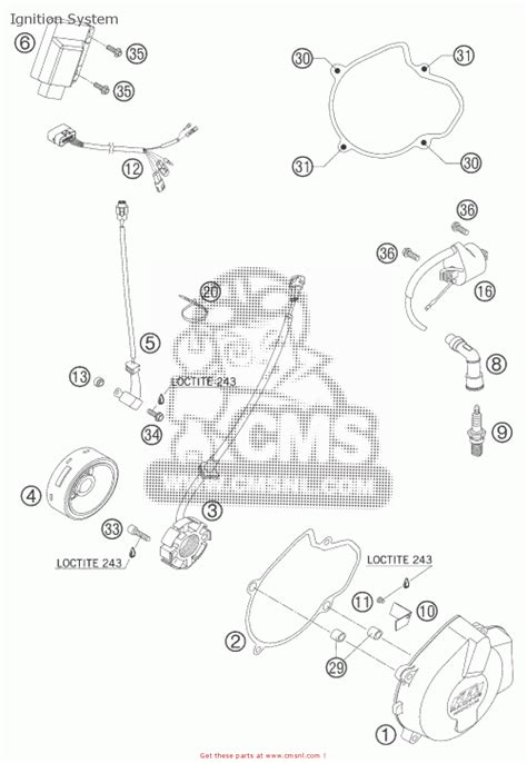 Ktm 450 Smr Europe 2006 Ignition System Originalersatzteile Für