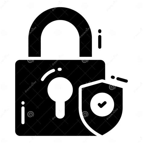Security Lock Protection And Security Vector Icons Set Cyber Computer Network Business Data