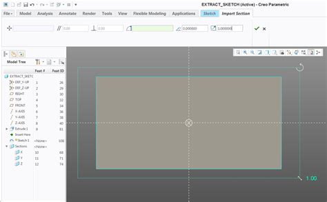 Solved Is It Possible To Delete The Extrude But Sketch In Ptc