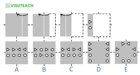 Spatial Reasoning 11 Plus Online Tests Cat4 Hidden Shape Paper Folding