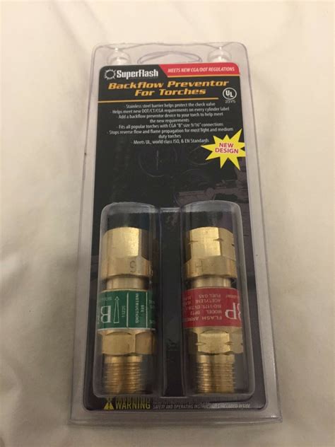 Superflash Backflow Preventor For Torches 616226 03565 Mito Supply