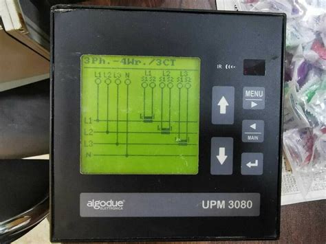Used Algodue ELECTRONICA UPM 3080 UNIVERSAL POWER METER Orbit Surplus