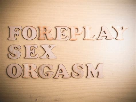 Premium Photo Sex Foreplay Orgasm Lifestyle Health Wooden Words Typography Lettering Concept