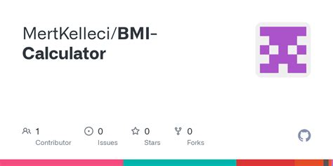 Github Mertkelleci Bmi Calculator