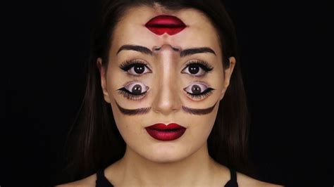 Makeup Artist Paints A Disconcerting Second Set Of Facial Features