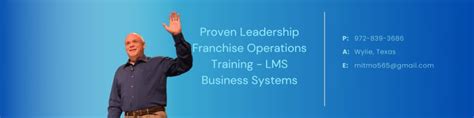 Mitchell Moore Builder Of Brands Strategic Ops And Sales Training Leader Franchise Growth