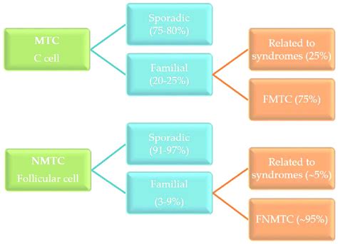 Incidence Of Sporadic And Familial Medullary Thyroid Cancer Mtc And