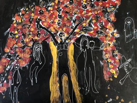 Lynching Tree Bonewoman Outsider Art By Reda Rackley