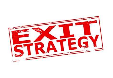 Exit Strategy Stock Vectors Royalty Free Exit Strategy Illustrations Depositphotos