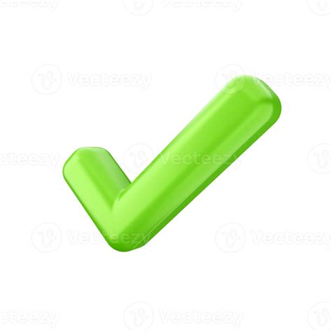 3d Verification Check Validate Icon 22029806 Png