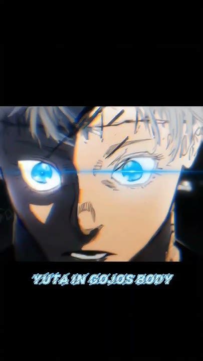 Yuta In Gojos Body 👿👿jujutsu Kaisenanimejjkshort Youtube