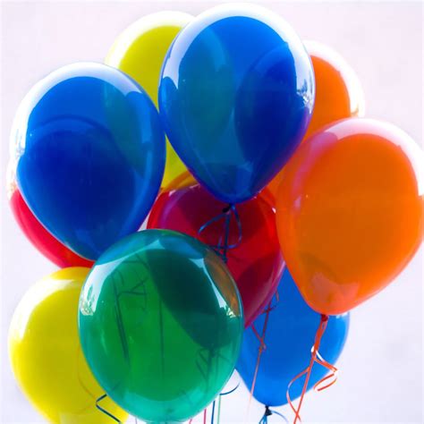 Dozen Latex Balloons Assorted Flower Arrangement Pleasanton Ca
