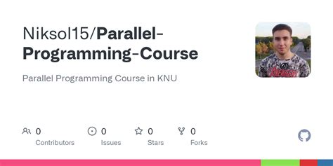 Github Niksol15parallel Programming Course Parallel Programming Course In Knu